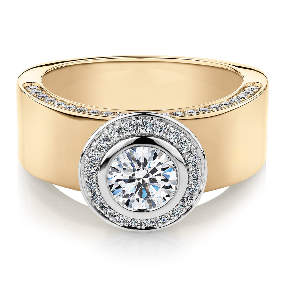 Premium Certified Lab-Grown Diamond, 1.37 carat TW round brilliant hal – Secrets Shhh