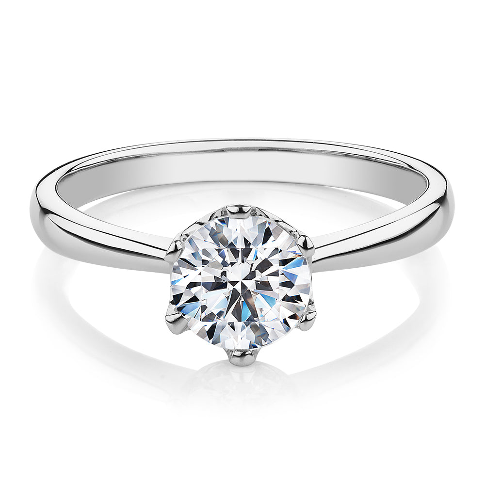 Round Brilliant solitaire engagement ring with 1.16 carats* of diamond – Secrets Shhh